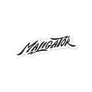 Maligator Sticker - Etsy