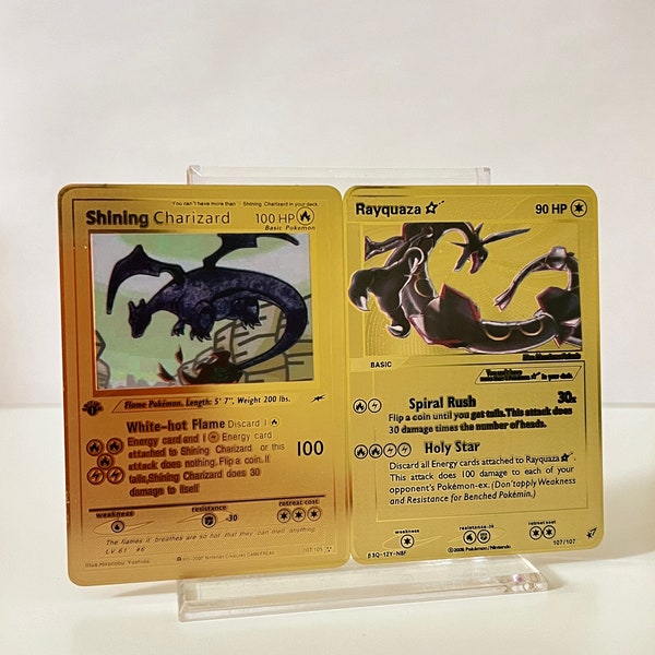 Shining Charizard Gold Metal – How to Tell if Charizard is Fake? – LDDVOO
