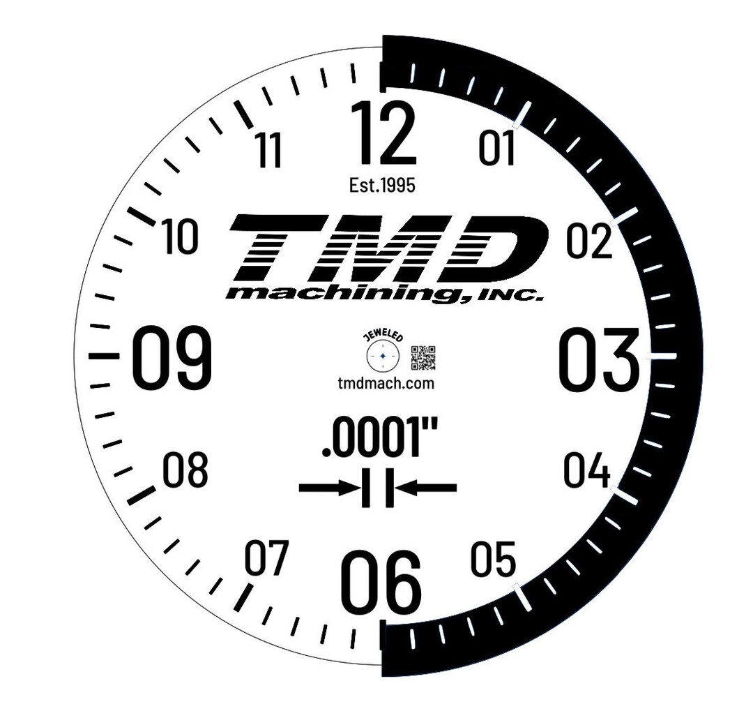 8 Dial Test Indicator Clock CUSTOM TMD Machining - Etsy