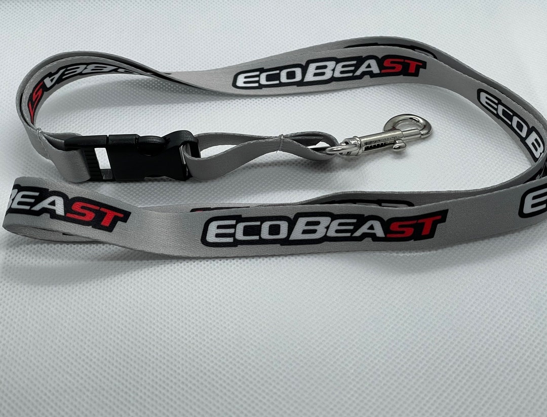 Ecobeast Ford Ecoboost Lanyard, Edge, Focus, Fiesta, Explorer, ST, Free ...
