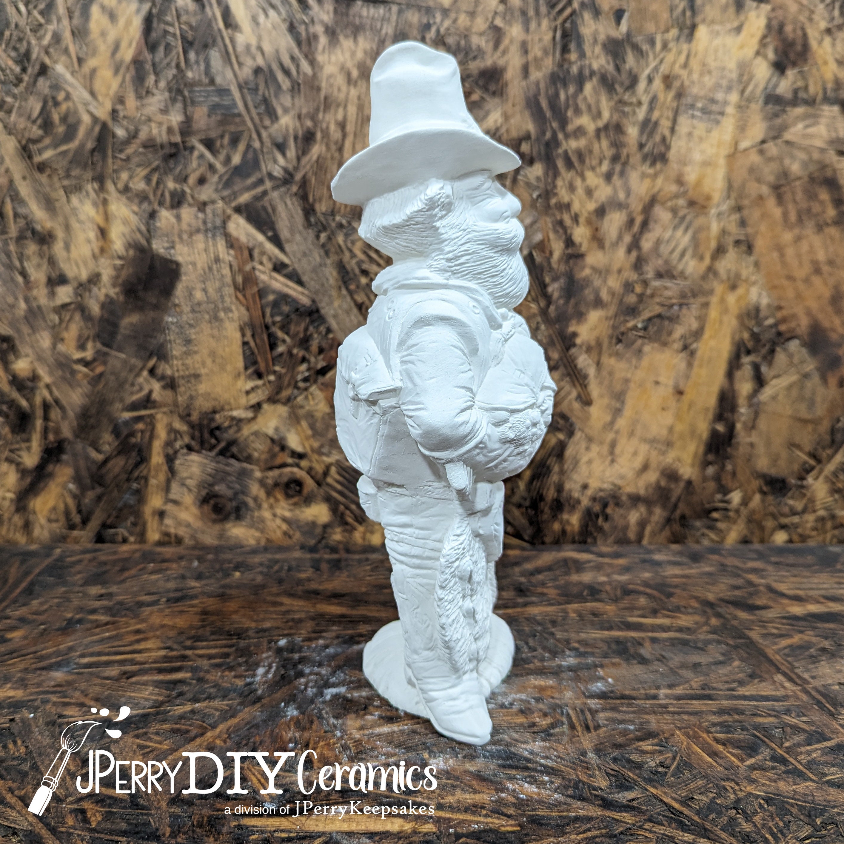 Ready to Paint Cowboy Santa, Rodeo Santa, Western Santa Ceramic Bisque ...