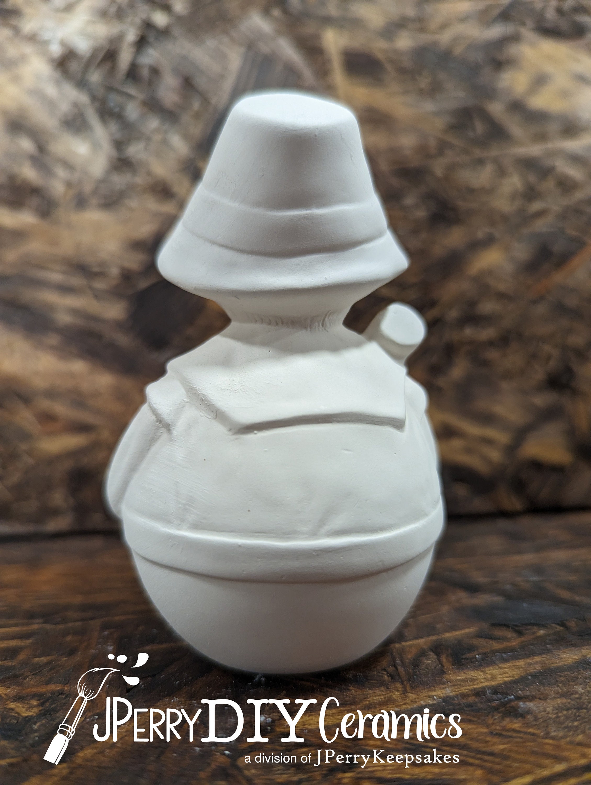Ready to Paint Roly Poly Pilgrim Set With Turkey Ceramic - Etsy