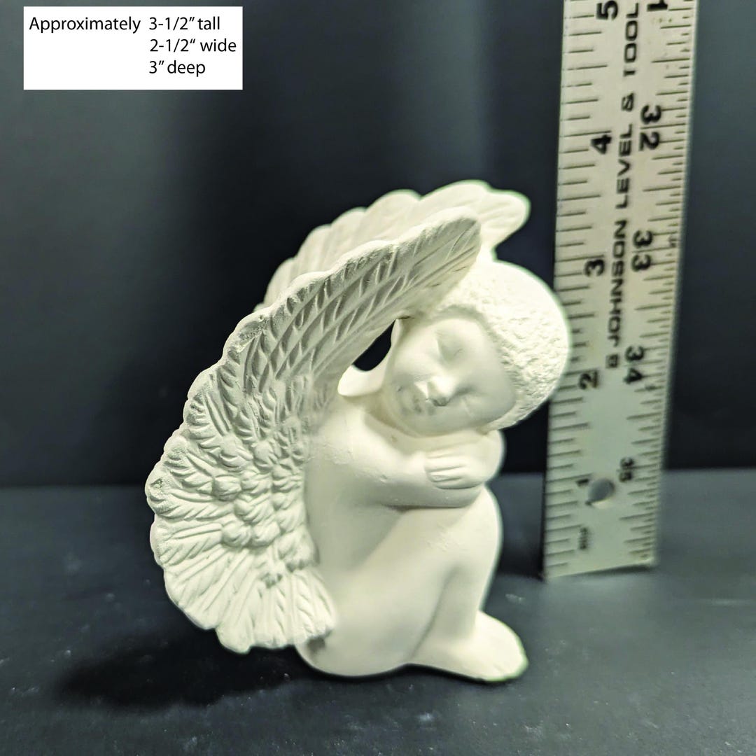 Discounted Ready to Paint SMALL African American Cherub Child Angel ...