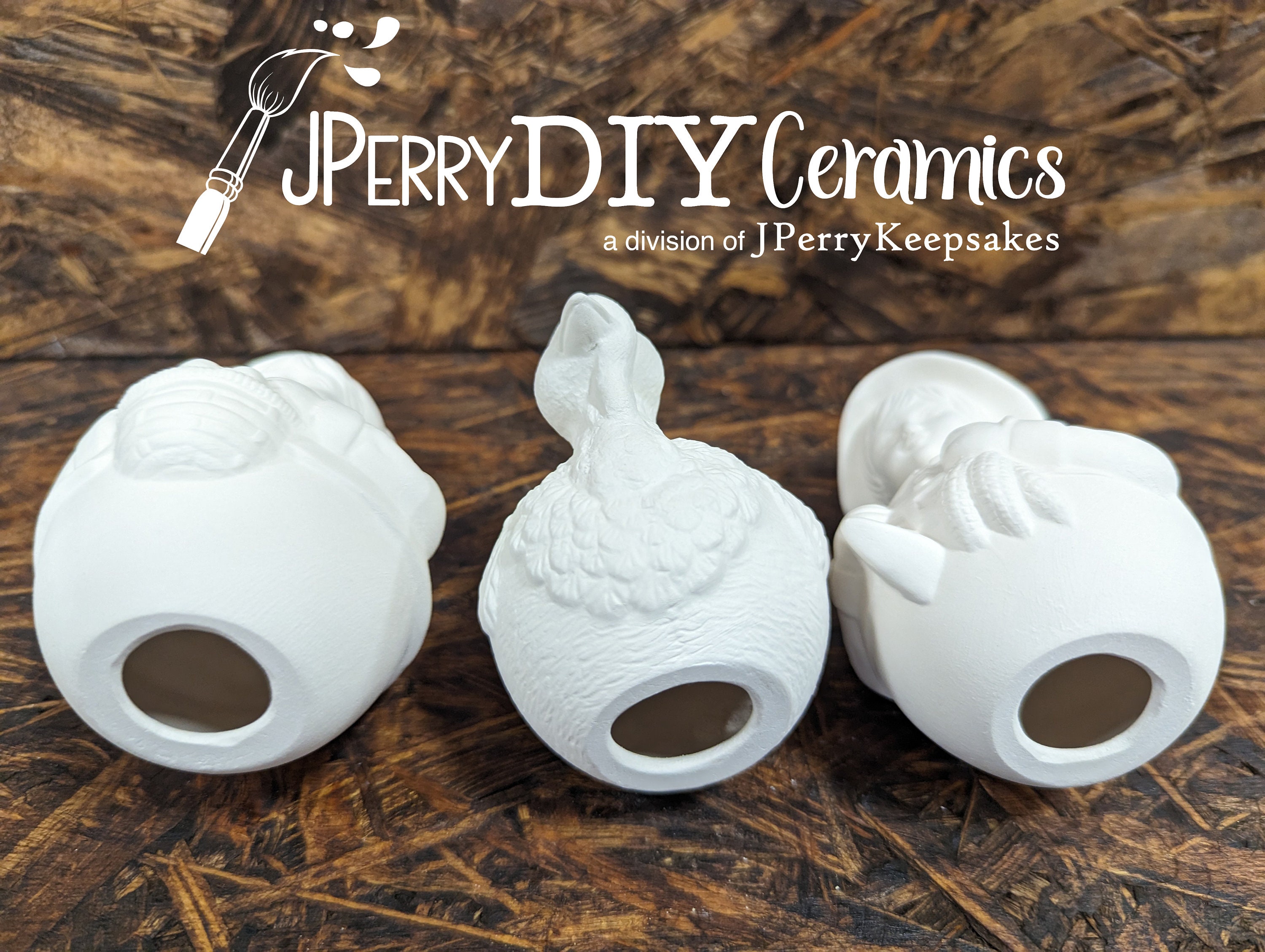 Ready to Paint Roly Poly Pilgrim Set With Turkey Ceramic - Etsy