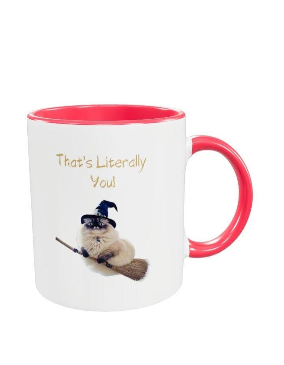 Flying Cat That’s Literally You Lol! Fab Trendy Funny Mug Gift Meme in ...