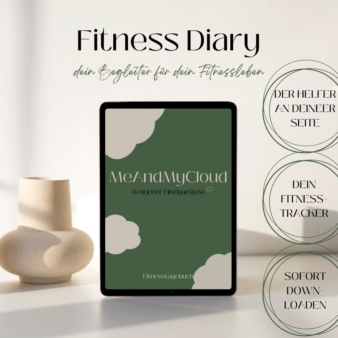Fitness Diary Gym Tacker Diary Fitness Diary Good Notes - Etsy