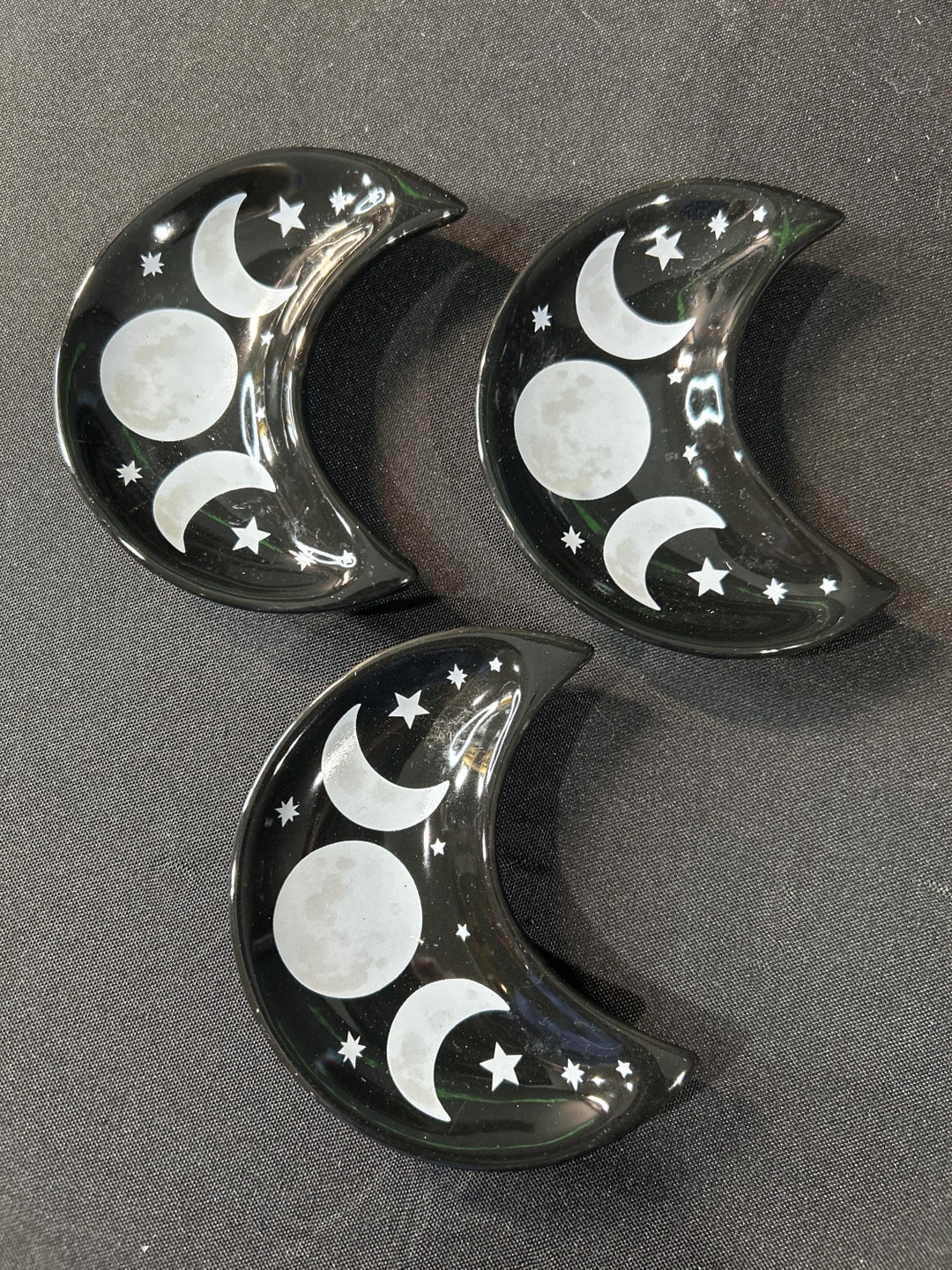Triple Moon Bowls - Etsy