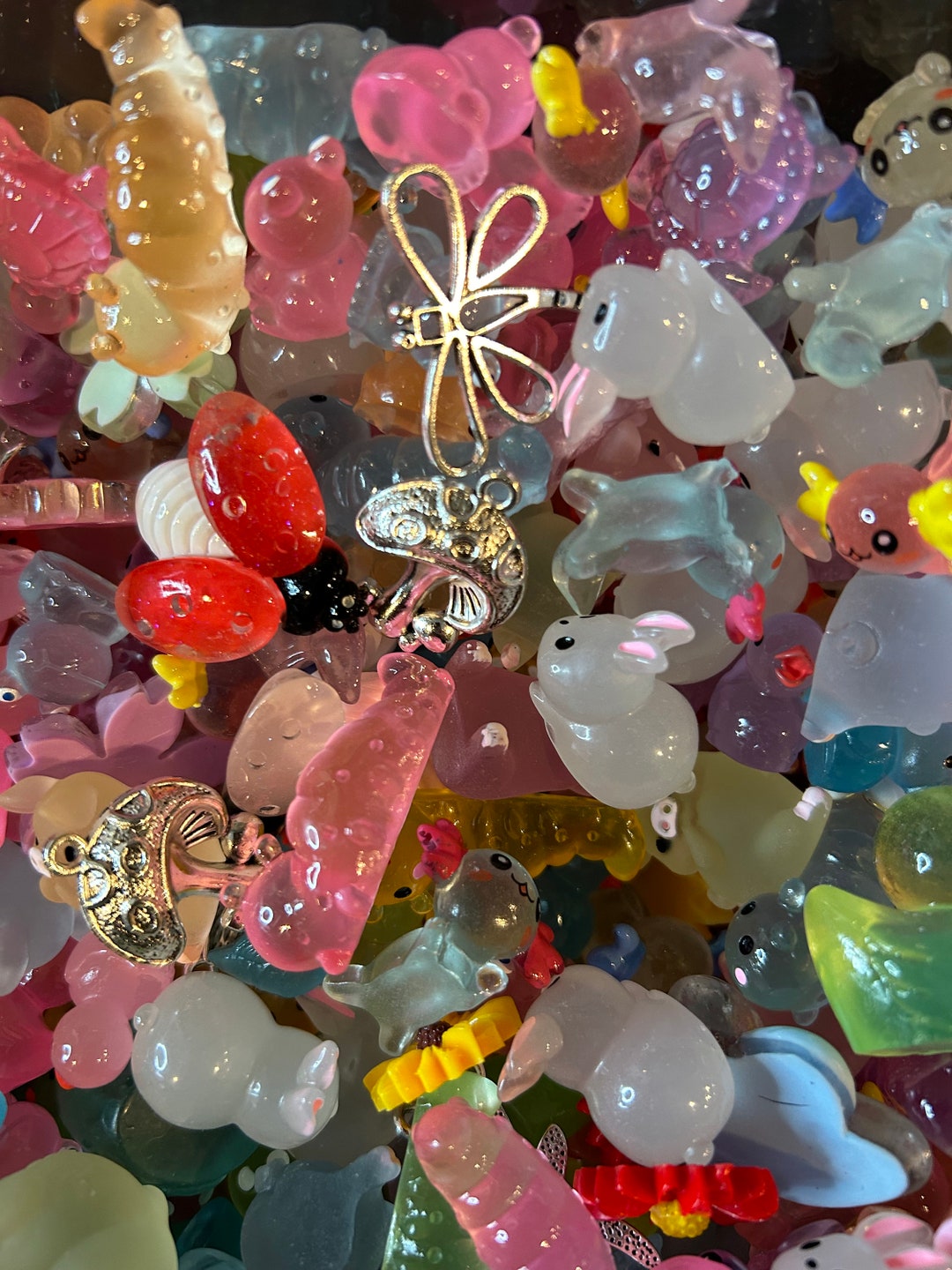 Luminous Resin Critters Trinket Mix - Etsy