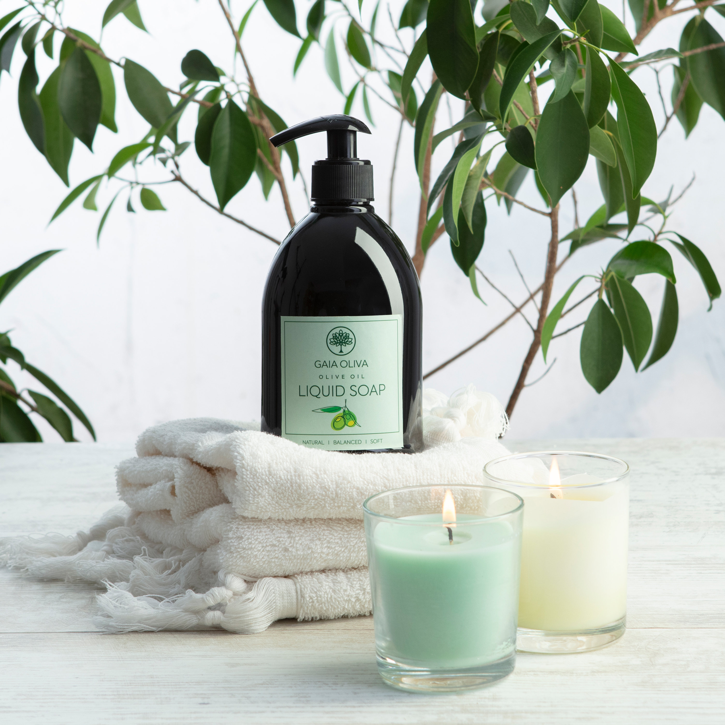 Olive Oil Liquid Hand Soap in Dispenser, Sulfate Free, Paraben Free 16. ...