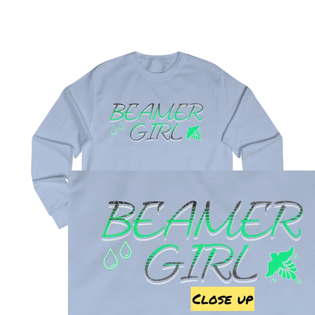 Lil Peep Inspired Beamer Girl Sweater Lil Peep Clothing - Etsy