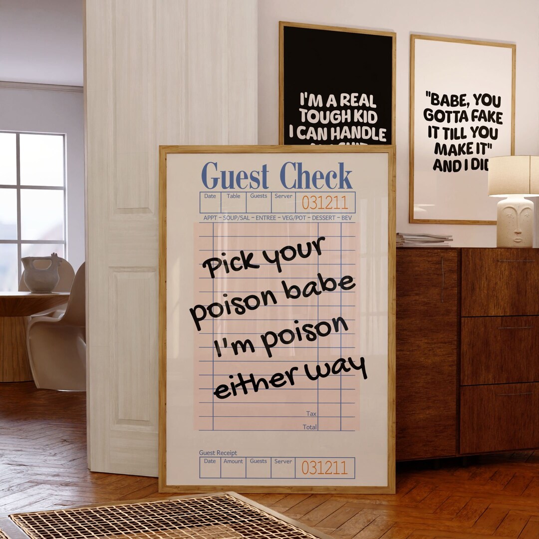 Swiftie Art Print Swiftie Poster TTPD Poster Süße Wohnung Dekor Teen ...