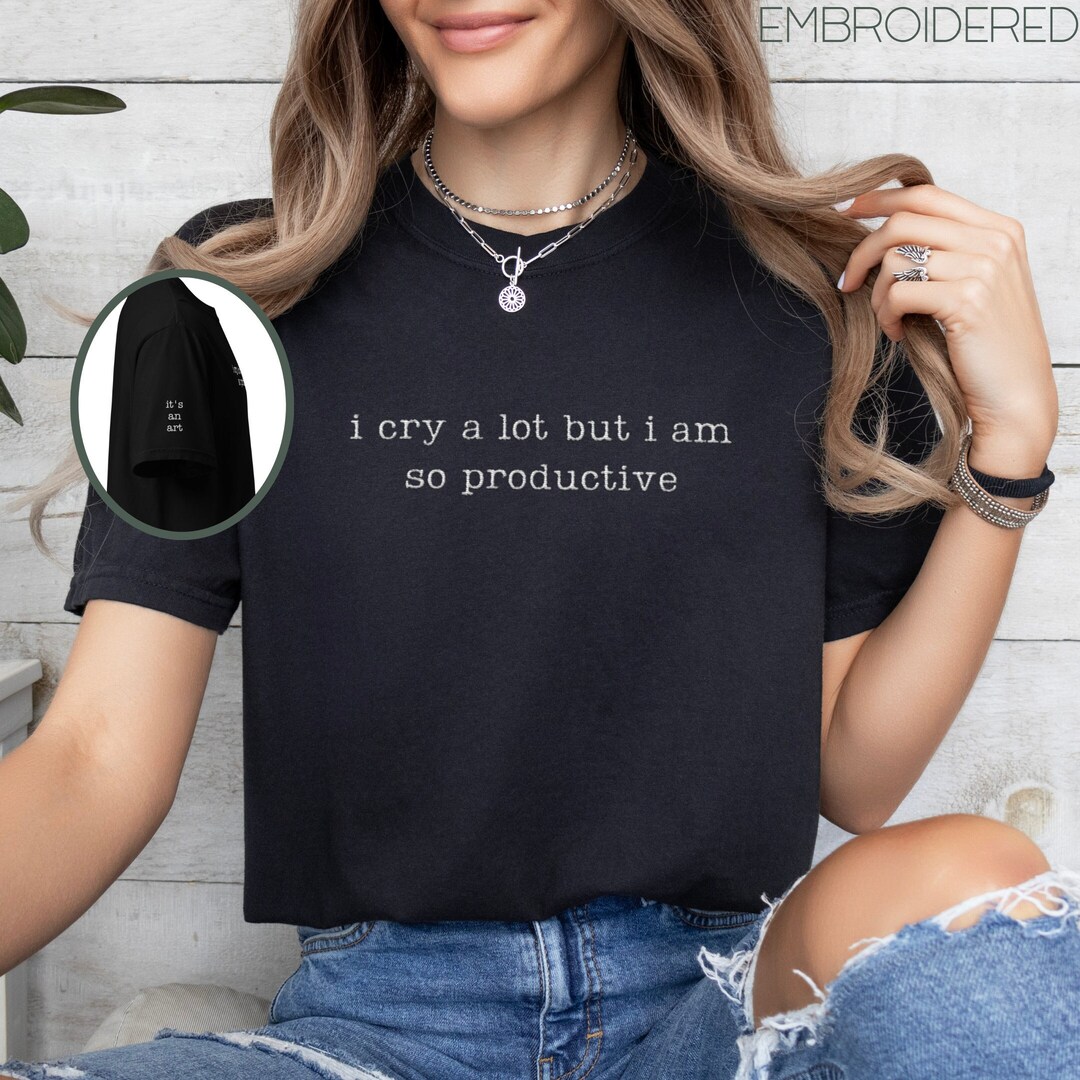 I Can Do It With a Broken Heart I Am so Productive Ttpd Lyrics Shirt ...