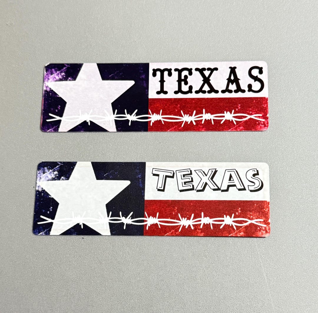 Texas Flag Bookmark • Rustic Western Book Lover Gift - Etsy