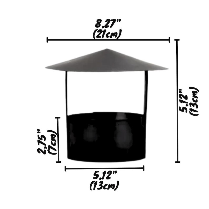 Black Stove Pipe Kit, 5.12-inch, 90 Degree Elbow and Cap - Etsy