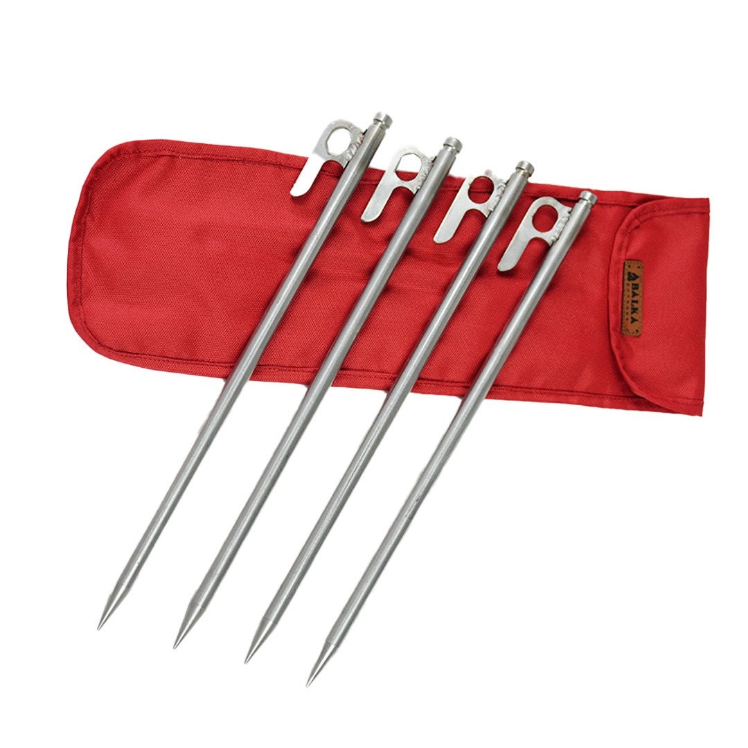8 Tent Stakes, Awning Fixing Nail, Tarpaulin Fixing, Fair Stand Fixing ...