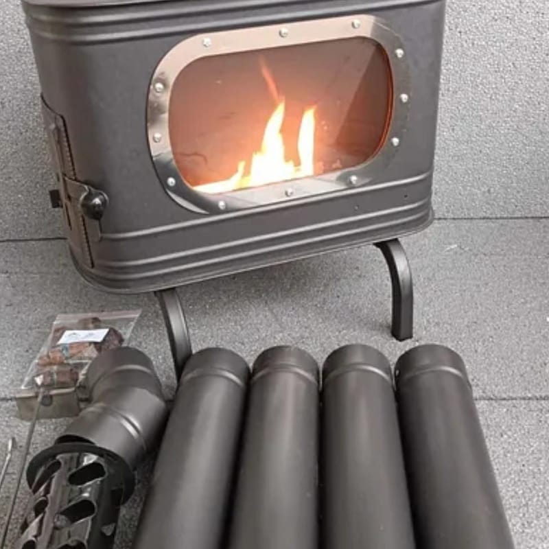 Mini Wood Stove for Garage - Etsy Canada