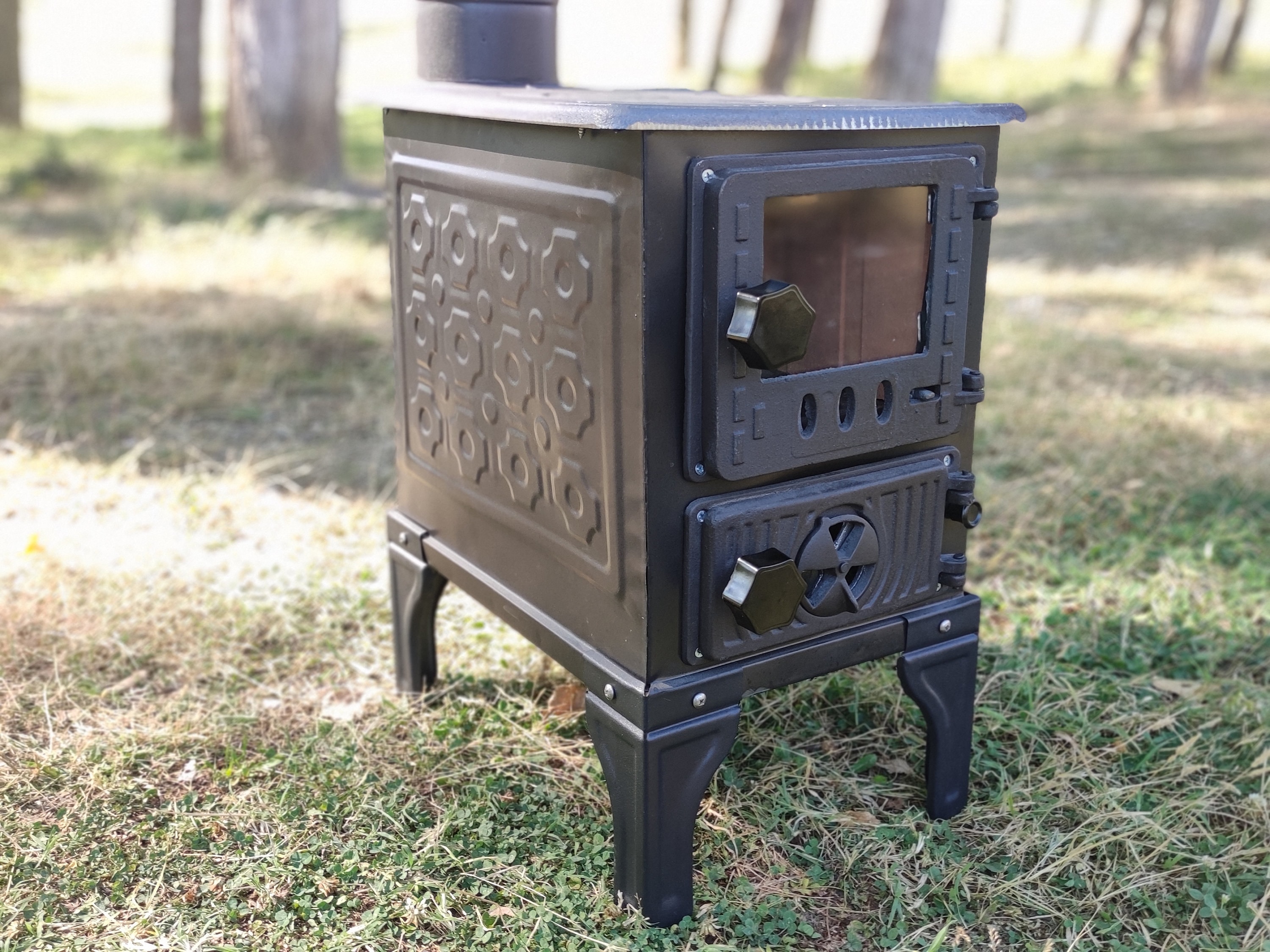 Cast Iron Wood Burning Stove