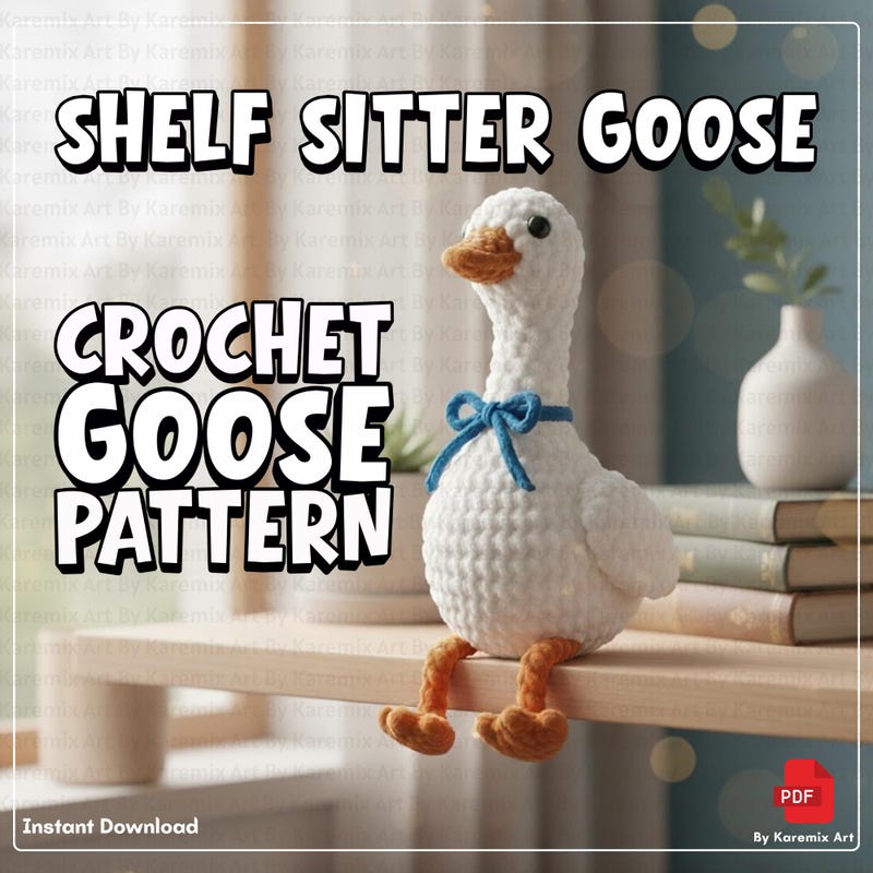 Crocheted Shelf Sitter Pattern - Etsy
