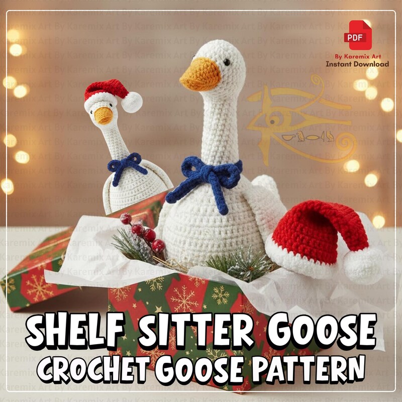 Crocheted Shelf Sitter Pattern - Etsy