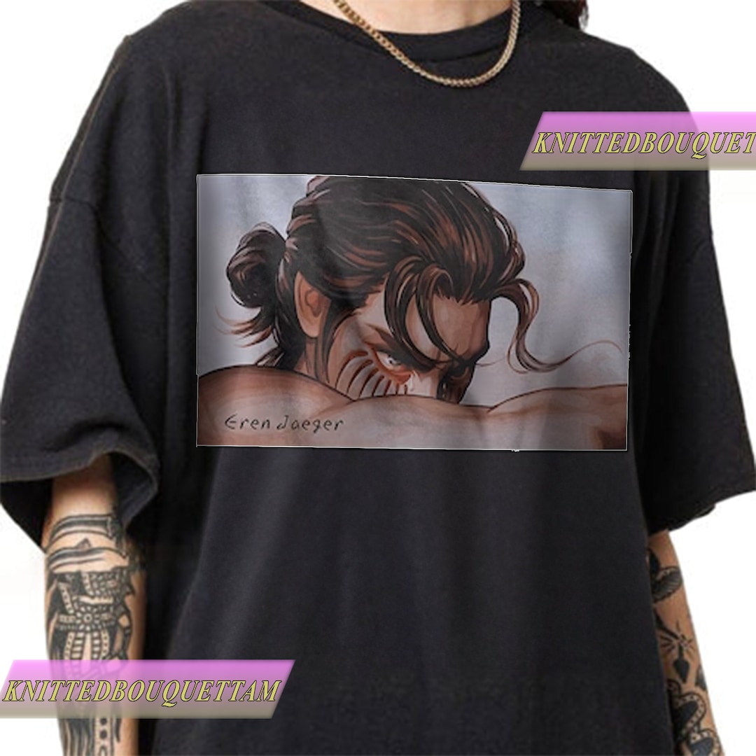 Eren Yeager Shirt, Eren Yeager Shirt, Anime Shirt, Attack on Titan ...