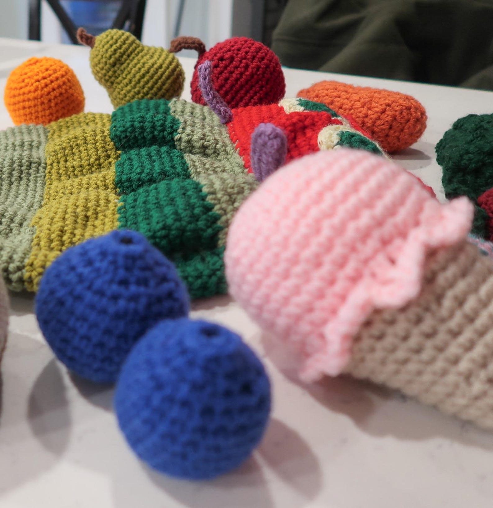 The Very Hungry Caterpillar Interactive Crochet Play Food Set | Kids ...