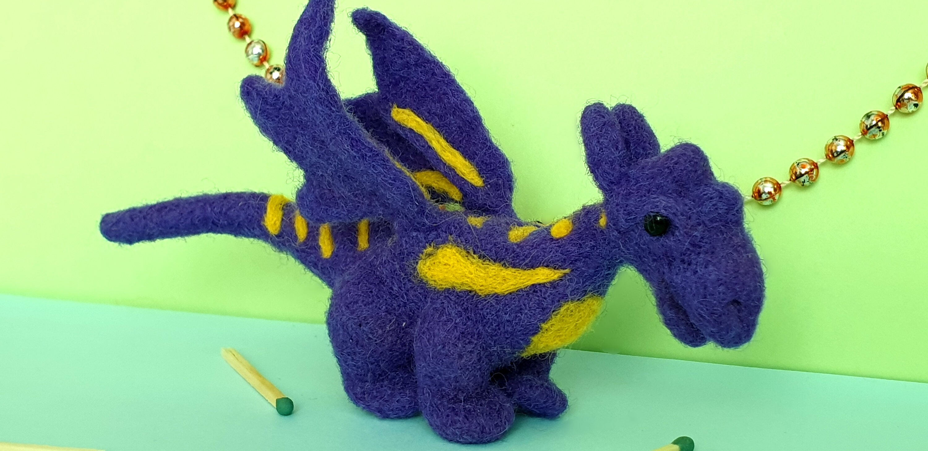 Dragon, Dragon Figurine Dry Felting, Year of the Dragon, Felted Dragon ...