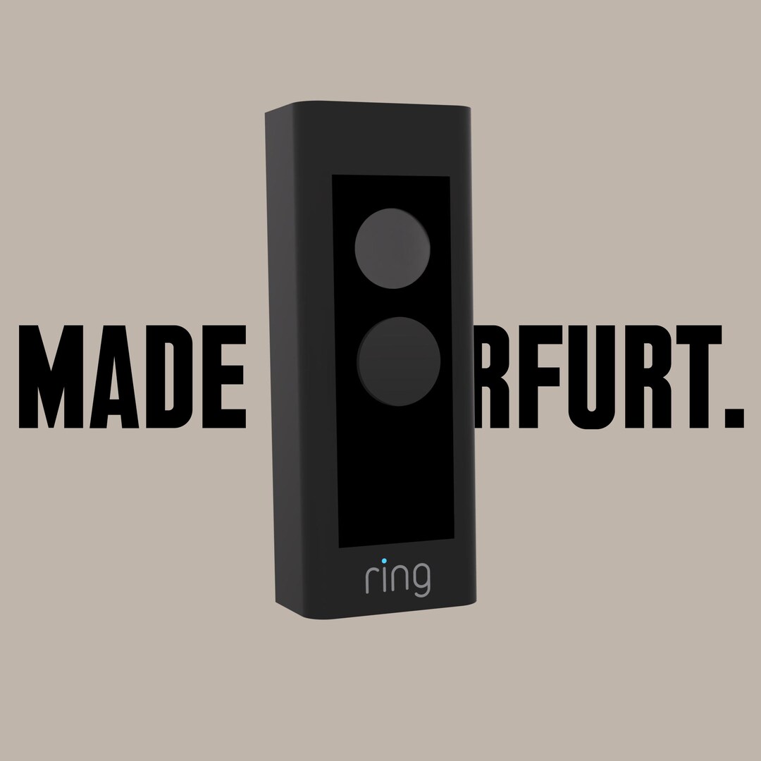 Ring Doorbell Pro Button | Ring Doorbell Button Made of Carbon Fiber ...