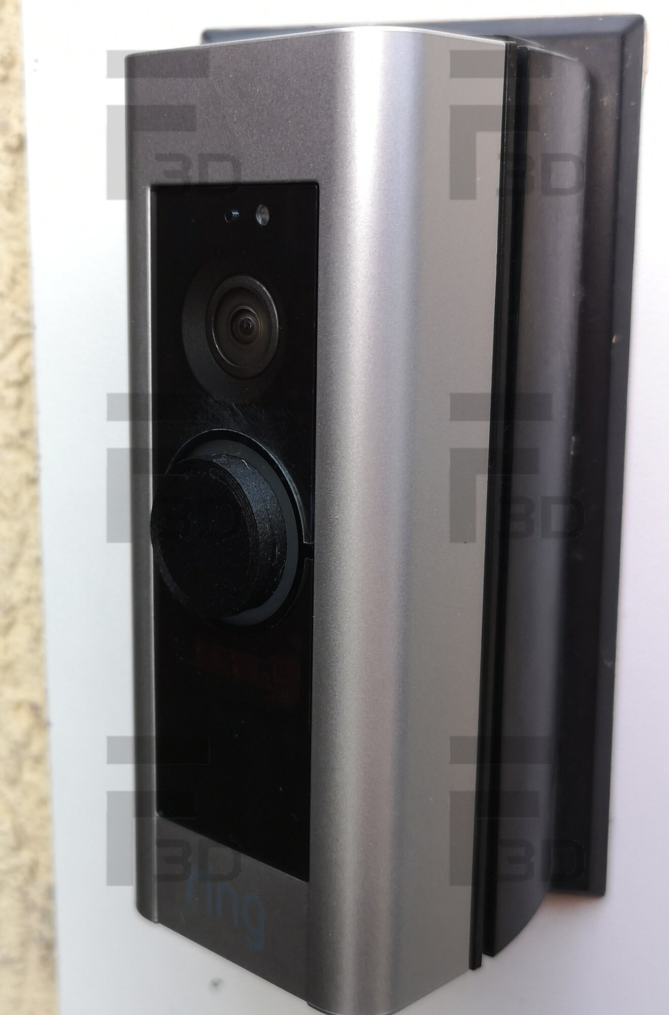 Ring Doorbell Pro Button Ring Doorbell Button Made of Carbon Fiber ...