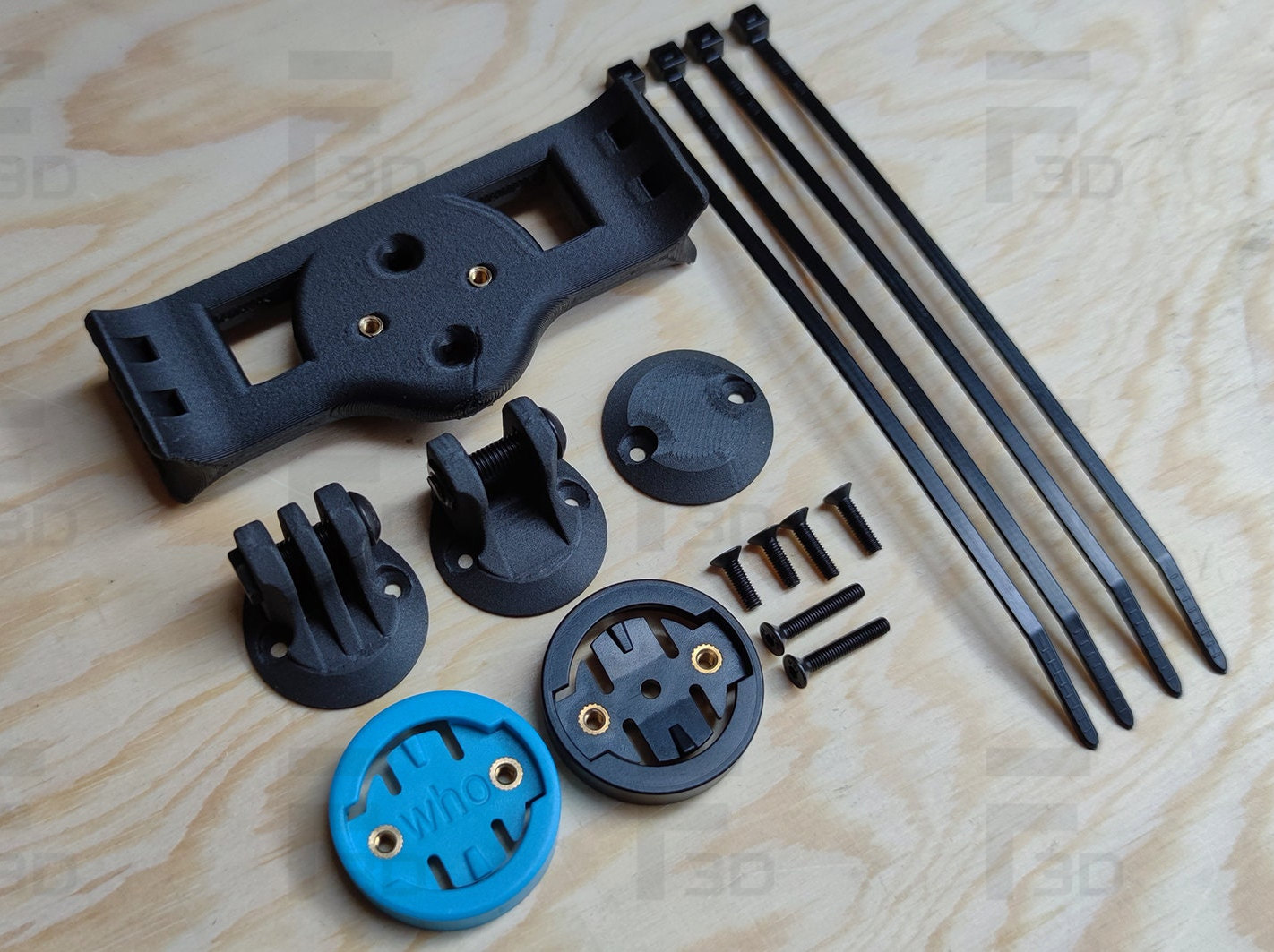 Carbon Fiber/nylon Aerobar Bridge With Garmin/wahoo Mount and - Etsy