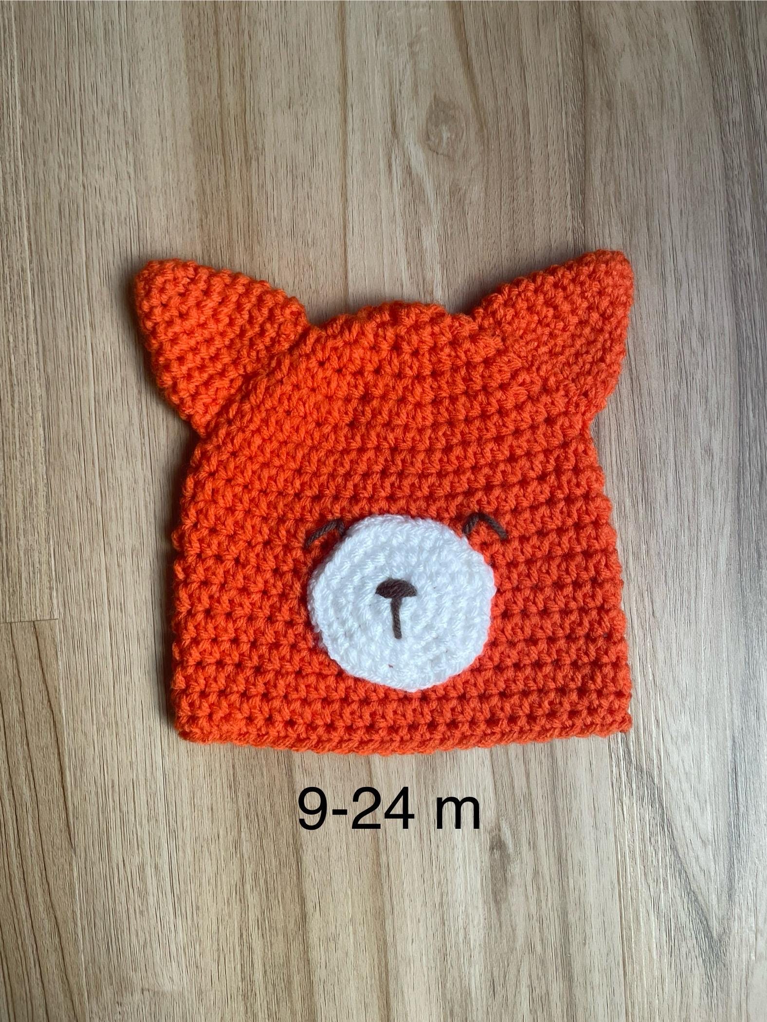 Crocheted Baby Fox Hats Boy/girl - Etsy