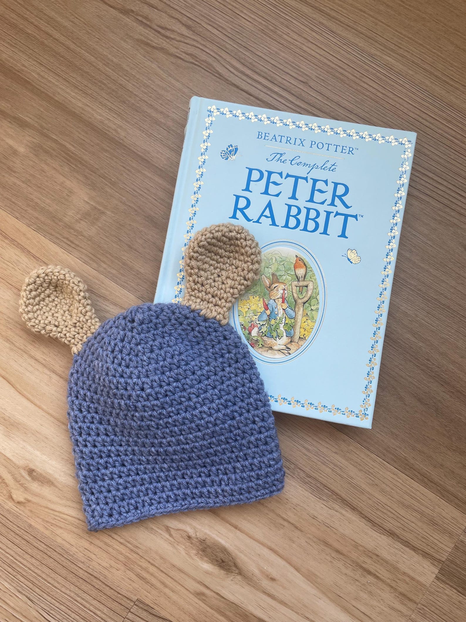 Crocheted Peter Rabbit Baby Hat - Etsy