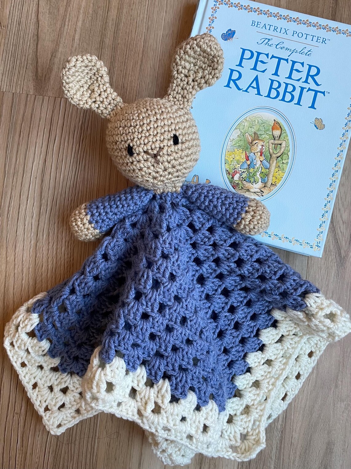 Crocheted Peter Rabbit Lovey - Etsy
