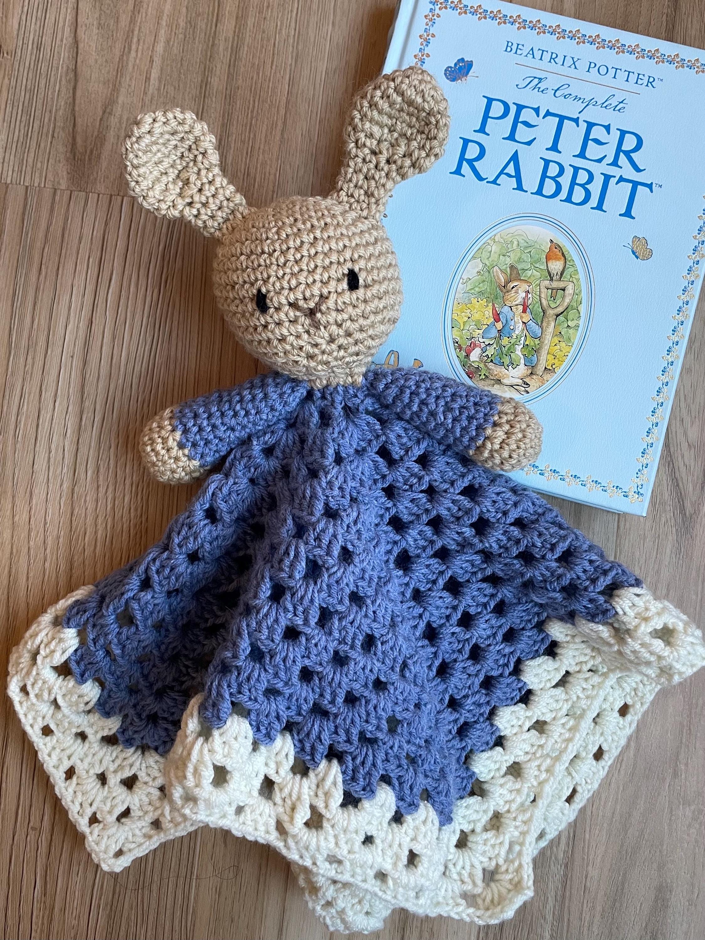 Crocheted Peter Rabbit Lovey - Etsy