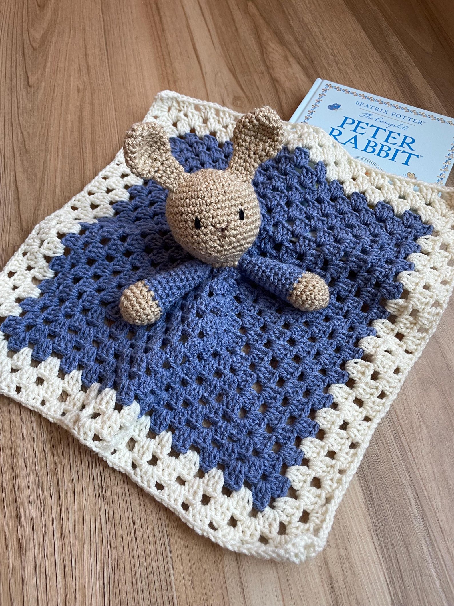 Crocheted Peter Rabbit Lovey - Etsy