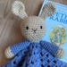 Crocheted Peter Rabbit Lovey - Etsy
