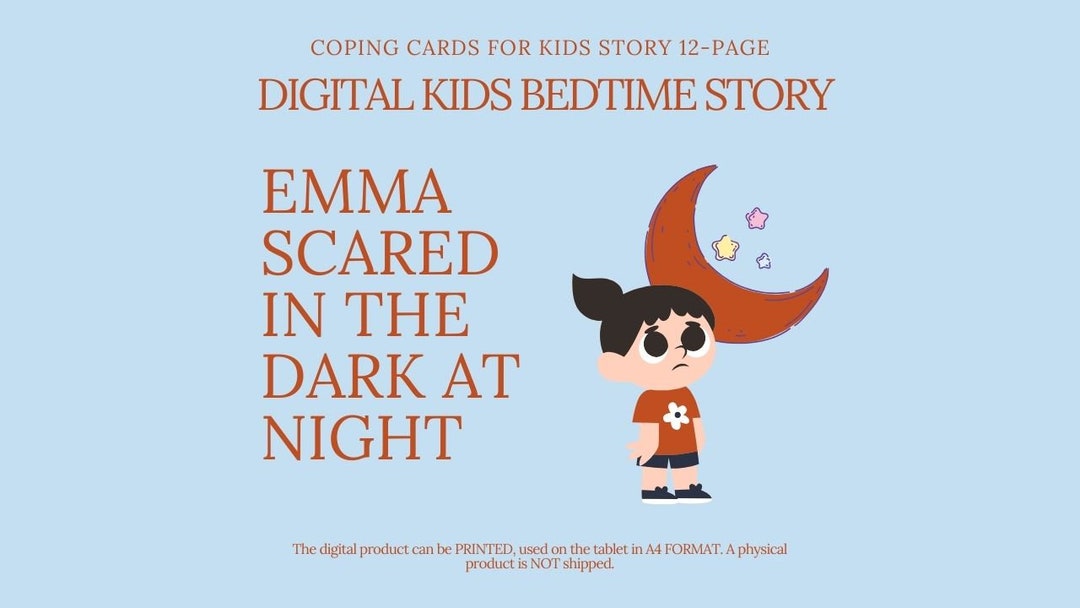 Digital Kids Bedtime Story Flash Cards for Kids Kids Story - Etsy
