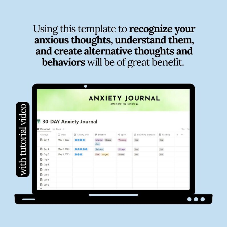 6 Mental Health Kit, Self Care Bundle, Self Love Templates, Calm Down ...