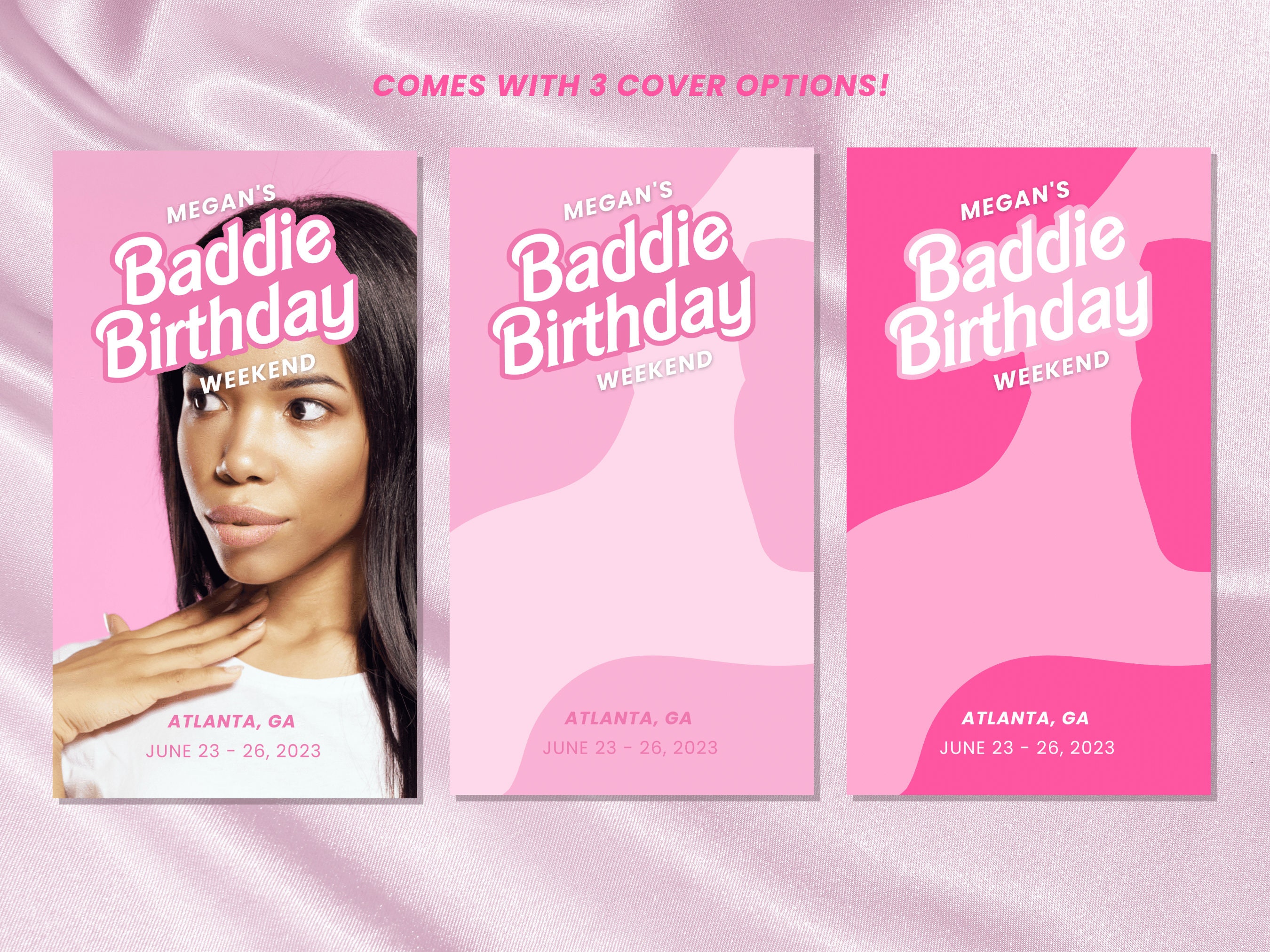 BADDIE | Baddie Birthday Weekend Travel Digital Itinerary Packet ...