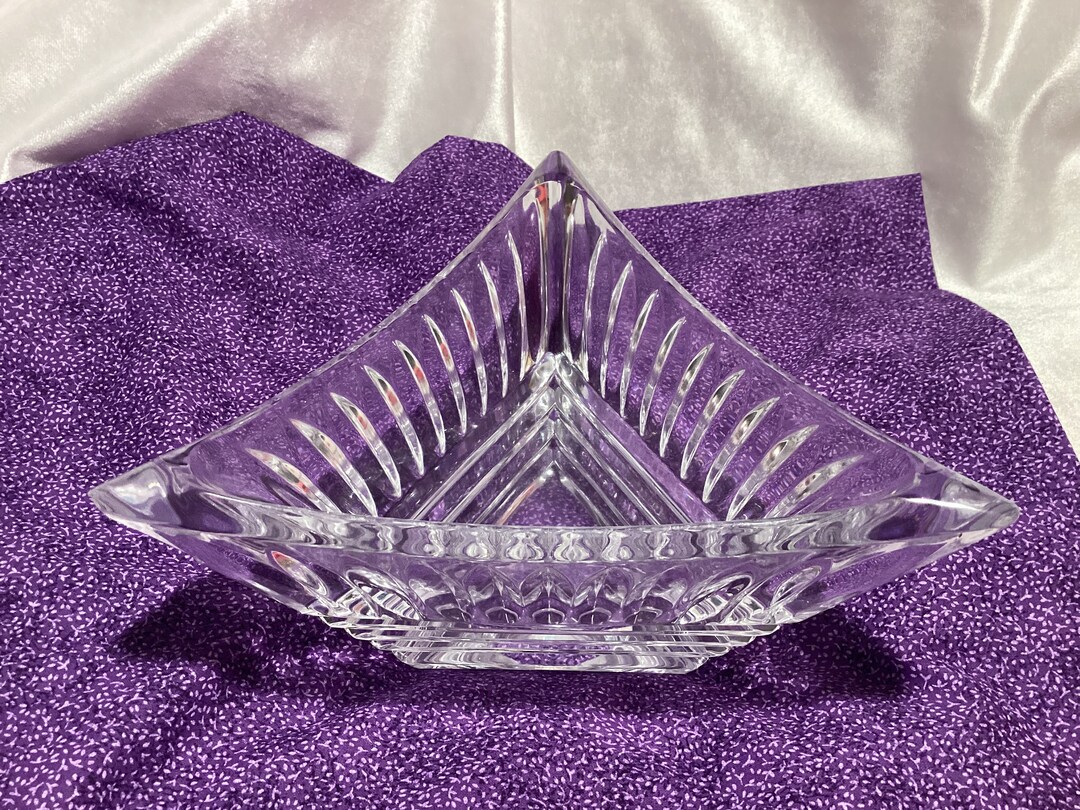 7 X 7 X 7 Inch Crystal Serving Dish - Etsy