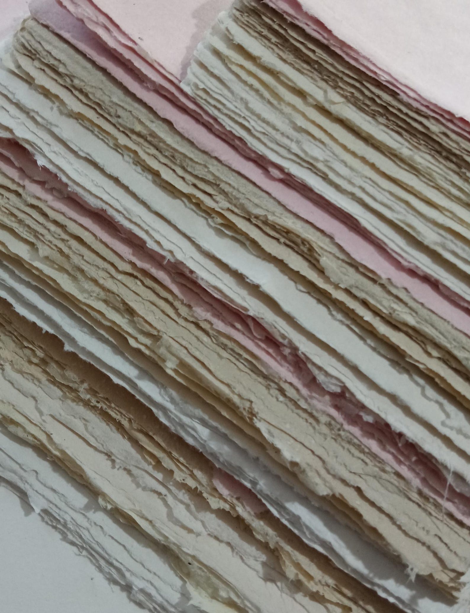 Deckle Edged Handmade Cotton Paper.. Wedding Suite, Invitations, Menu ...