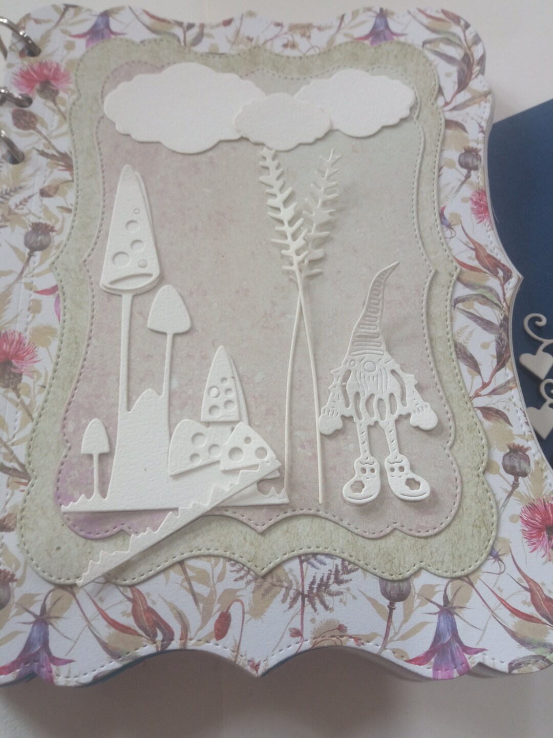 A5 Journal/ Diary, Memories, Affirmations Mixed Paper With Mixed Die ...