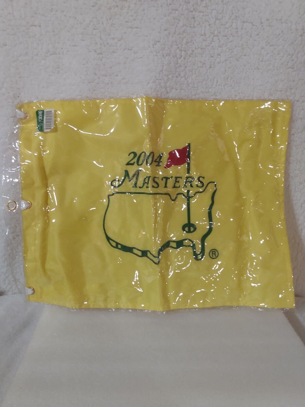 2004 Masters Pin Flag Augusta National Golf Club Phil Mickelson 1st ...
