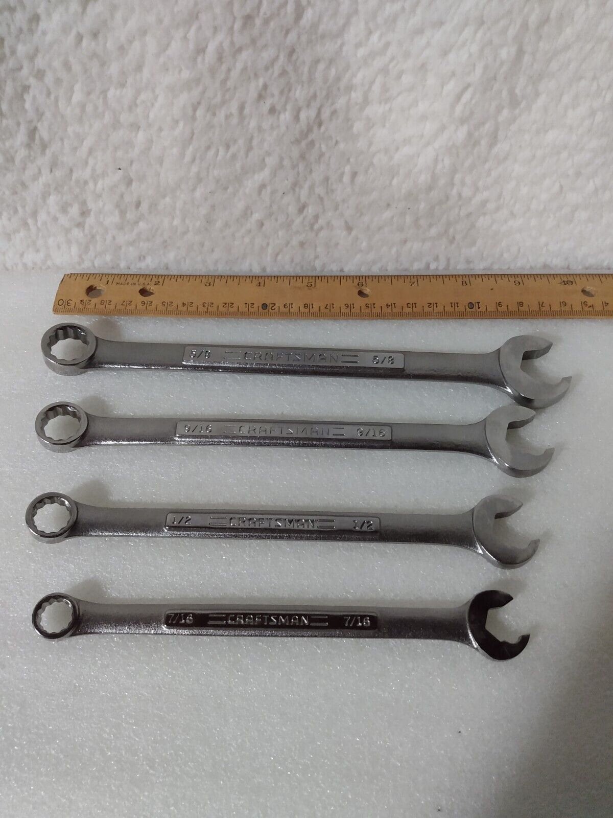Craftsman Quick Wrench Vintage Craftsman VA 4 Piece Set 5/8 - 7/16 ...