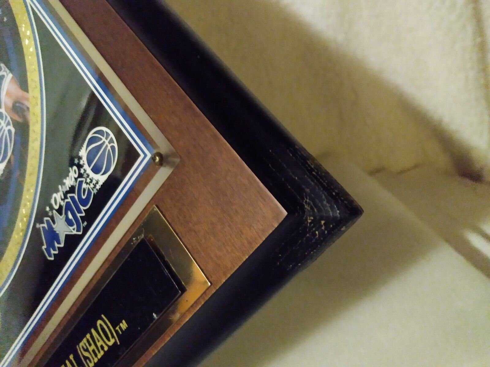 Shaquille O'neal NBA Superstar Collectors Plaque 1993 Magic With COA - Etsy
