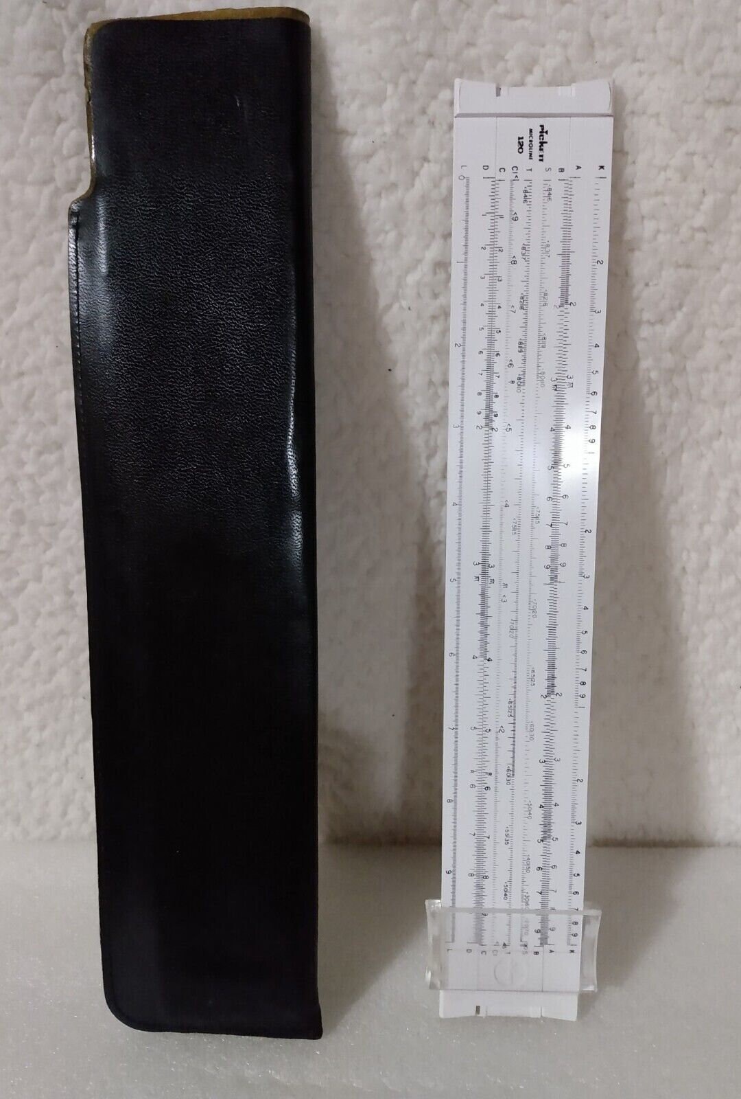 Vintage Pickett Microline 120 Slide Rule With Case - Etsy