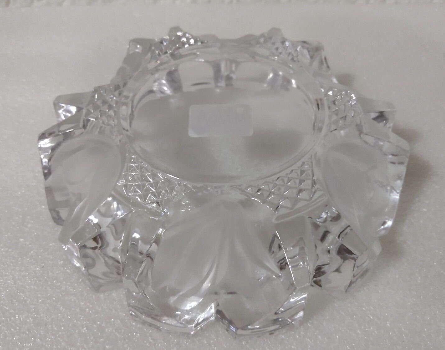 Mikasa Crystal Laurel Ashtray 5 Japan Vintage New - Etsy