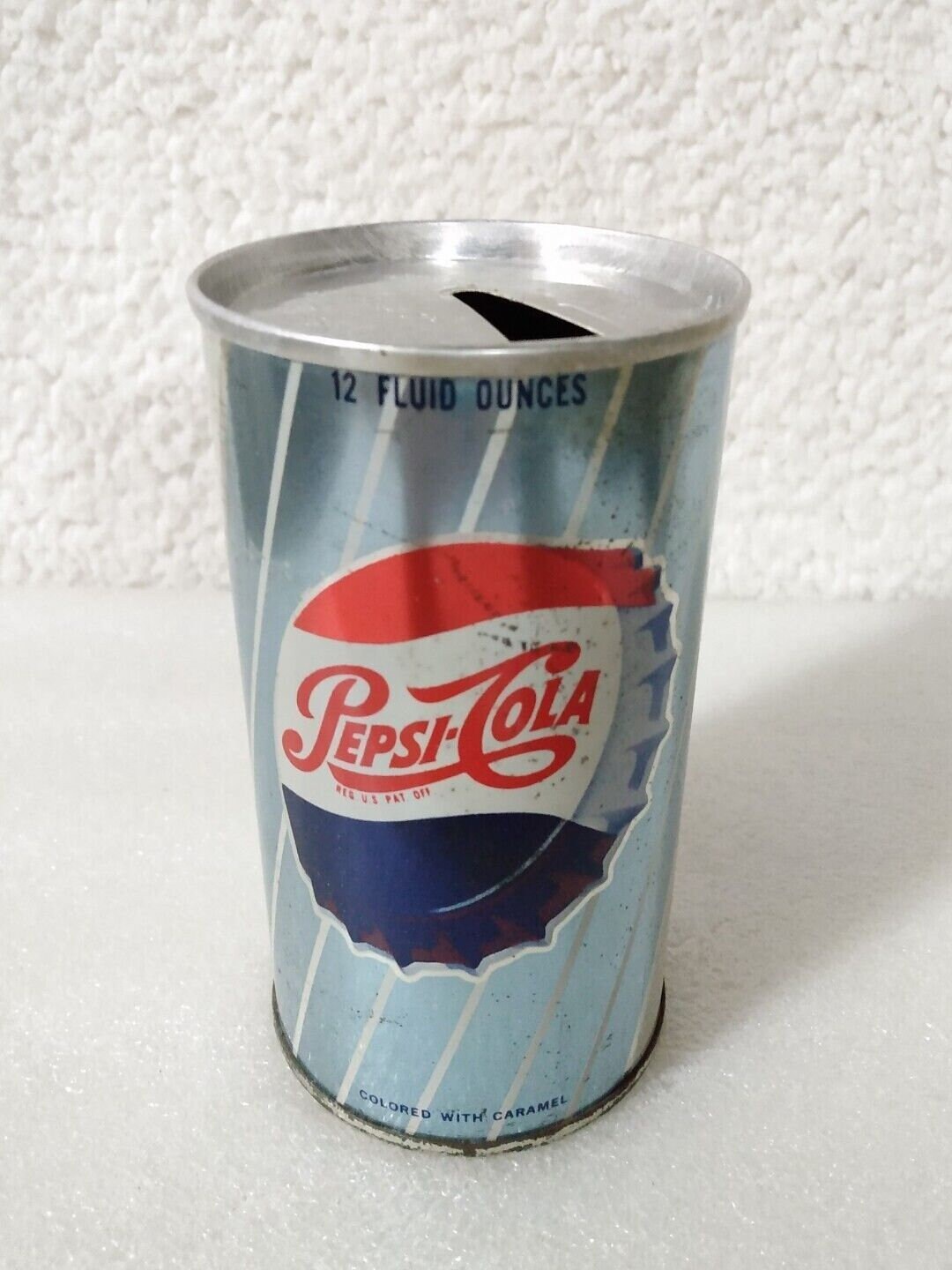 Pepsi Cola Soda Pop PULL TAB Can From 1960s Bottle Cap Design - Etsy