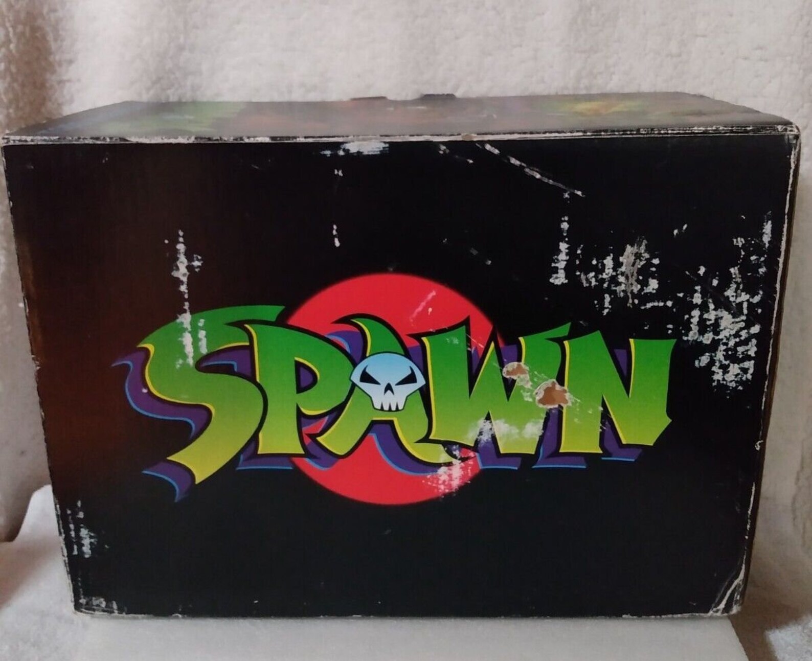 Vintage Todd Mcfarlane's Spawn Collectors Box 1992 Used Empty Comic ...