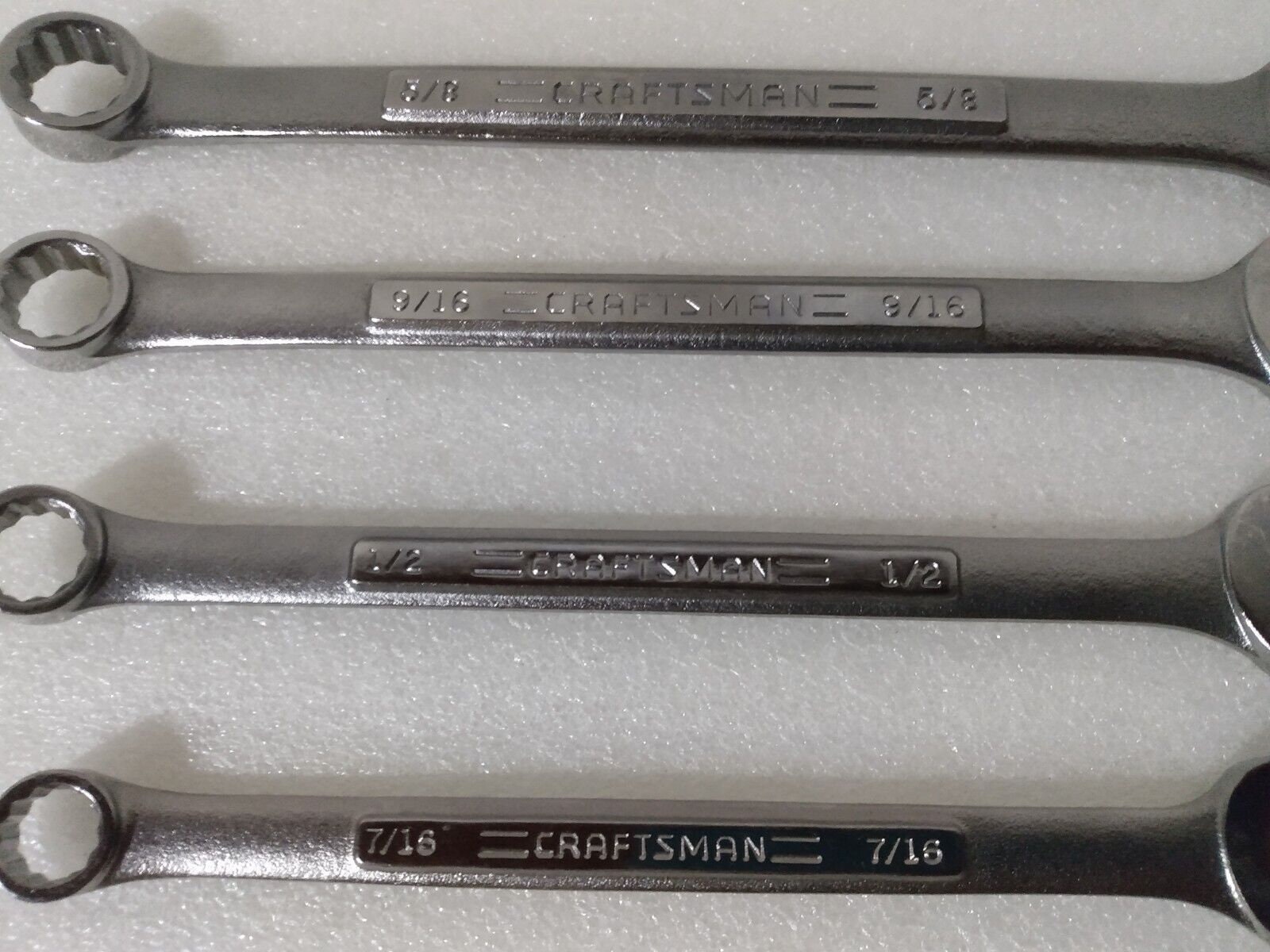 Craftsman Quick Wrench Vintage Craftsman VA 4 Piece Set 5/8 - 7/16 ...