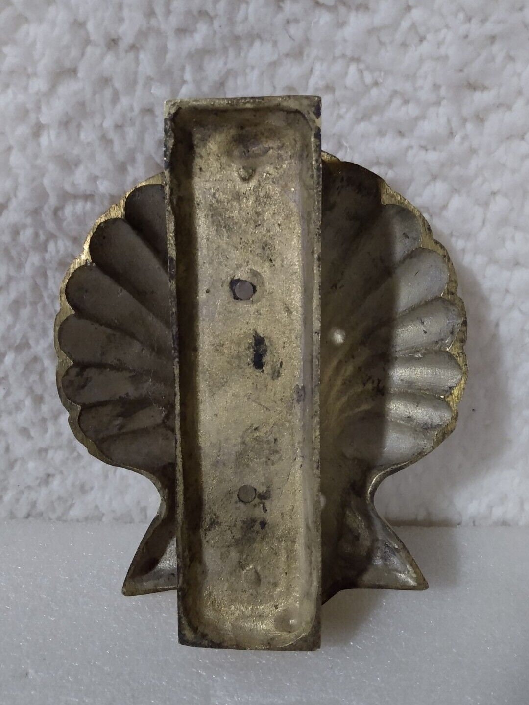 Vintage Brass Clamshell Scallop Door Knocker - Etsy